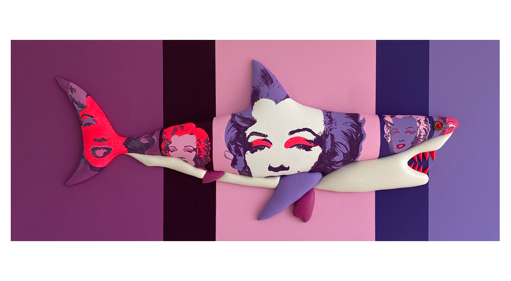 Lively Spring Marilyn Shark Enrico Cecotto Opera | AD Dal Pozzo